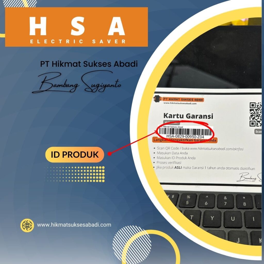 GEN 3 HSA Electric Saver PT Hikmat Sukses Abadi
