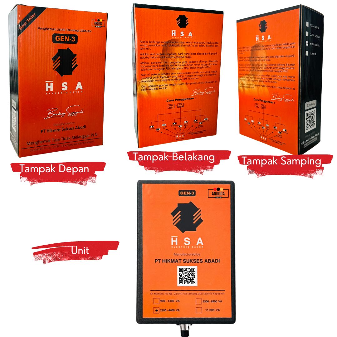 Hsa Electric Saver By Pt Hikmat Sukses Abadi